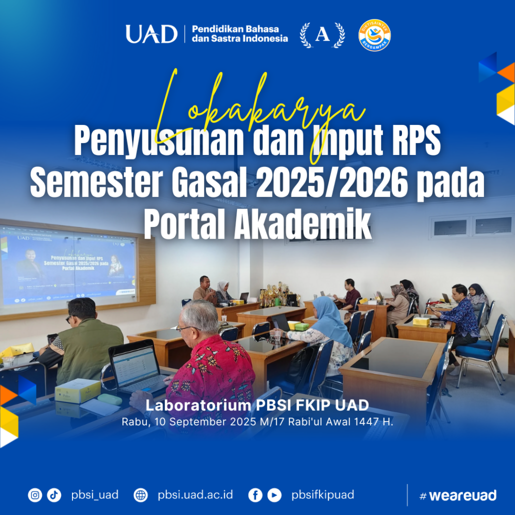 Pendaftaran Seminar Proposal – Pendidikan Bahasa dan Sastra Indonesia